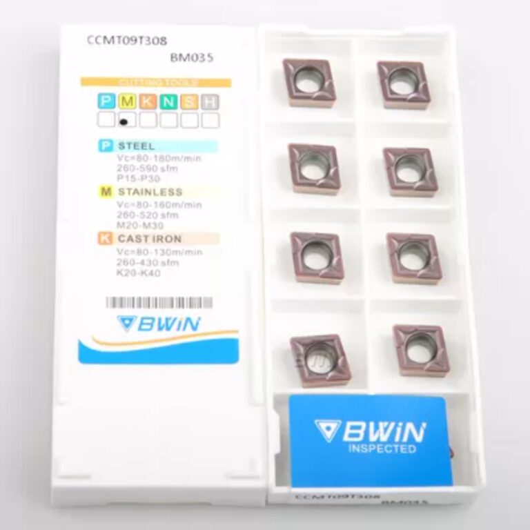 BWIN Tungsten Carbide Inserts CCMT09T (Box of 10) - STF Tool & Industrial